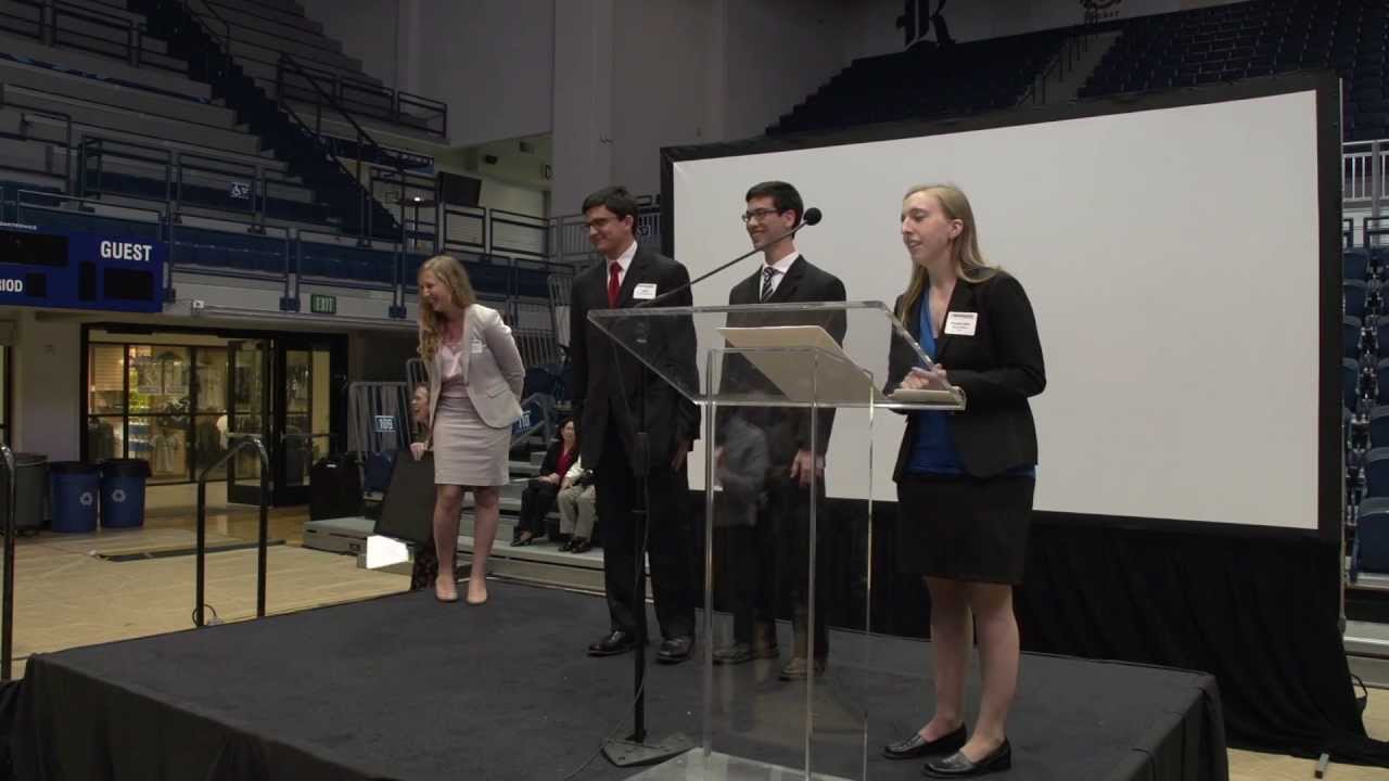 Tribute to Dr. Tracy Volz - Rice University - 2013 Engineering Design ...