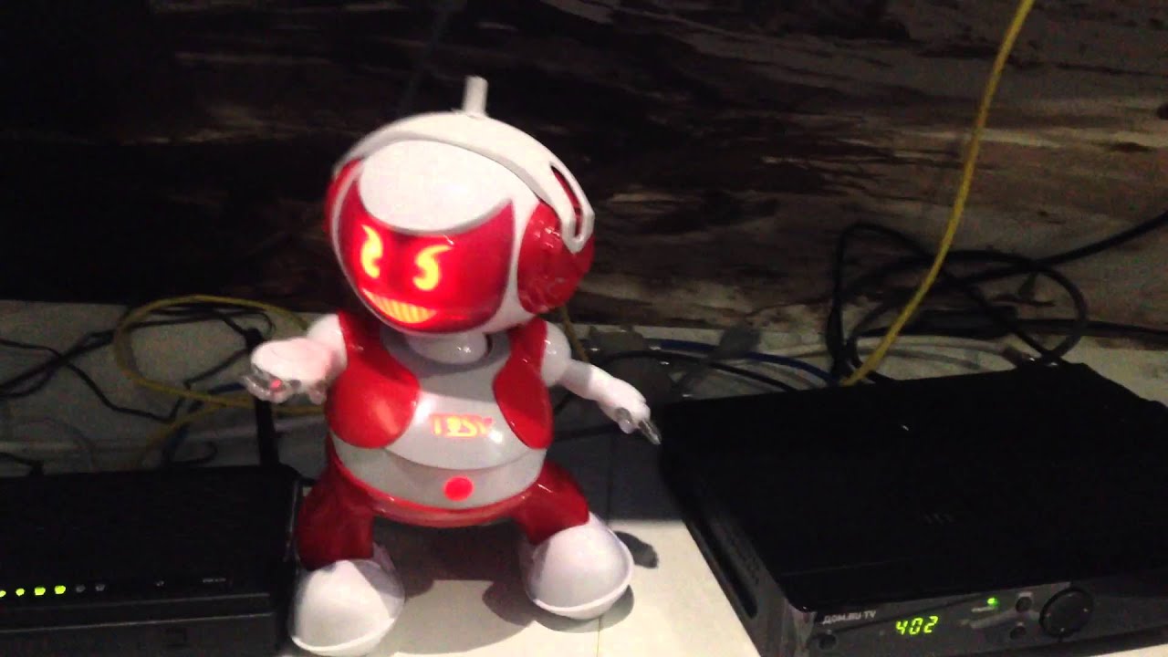 Tosy Disco Robot, Тося Диско робот, танцующий робот - YouTube