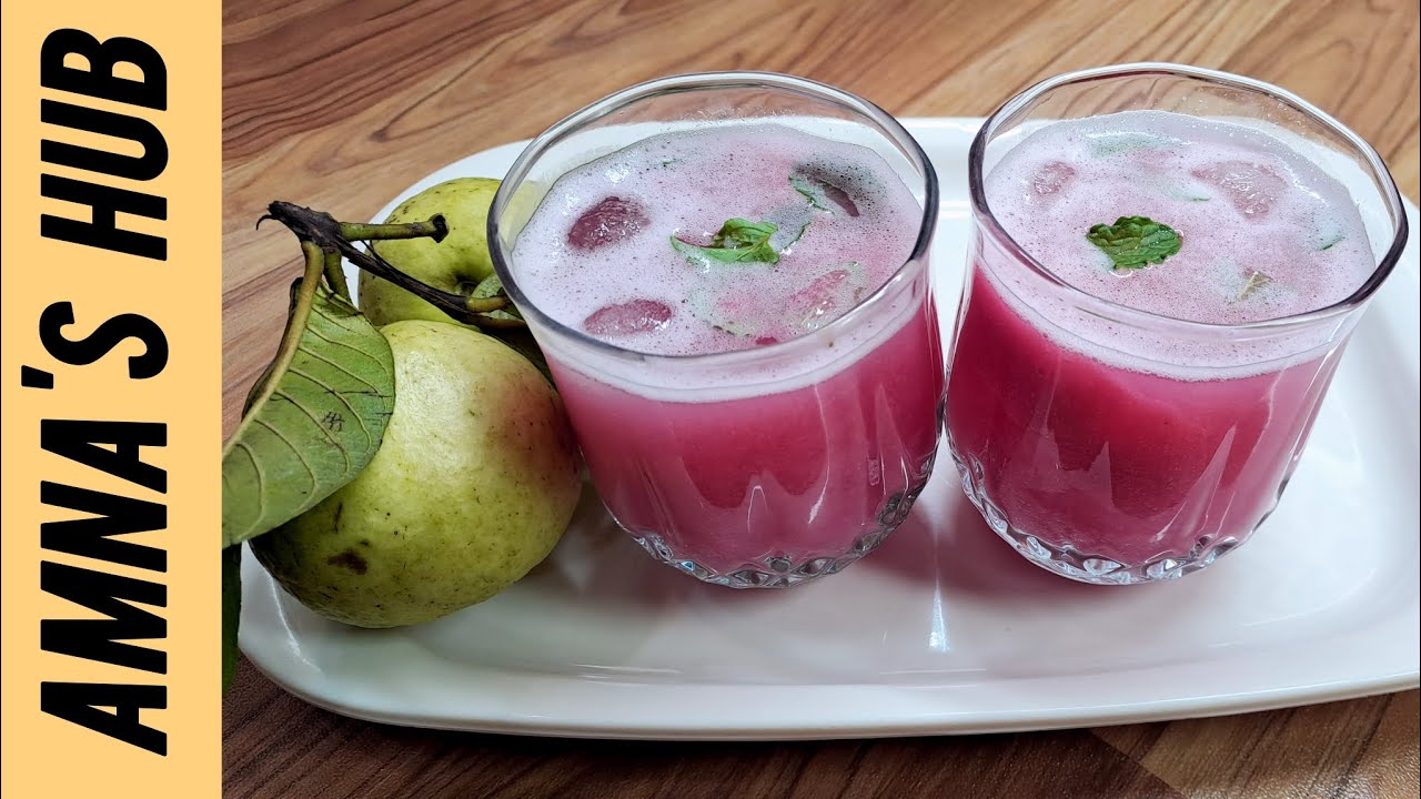 Amrood Ka Sharbat | Ramzan Special | Guava Juice Recipe | امرود کا شربت ...
