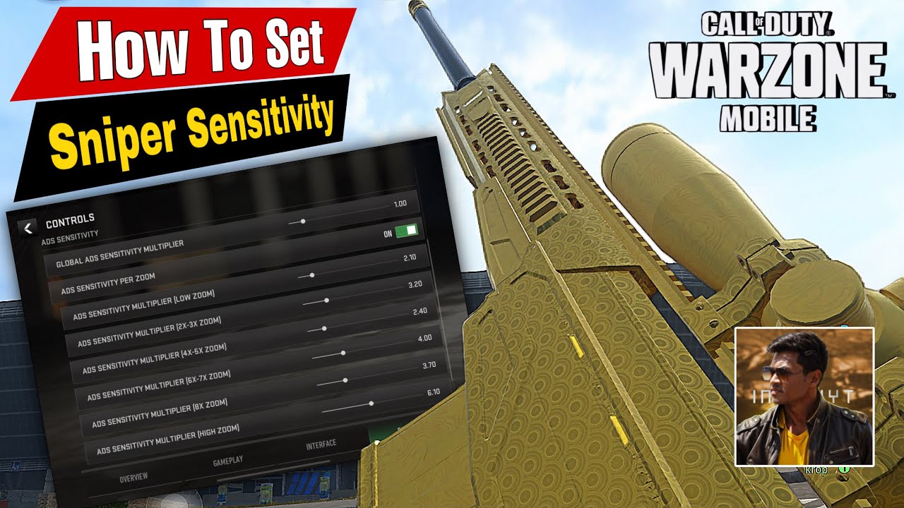 How To Set Sniper Sensitivity In Warzone Mobile - YouTube