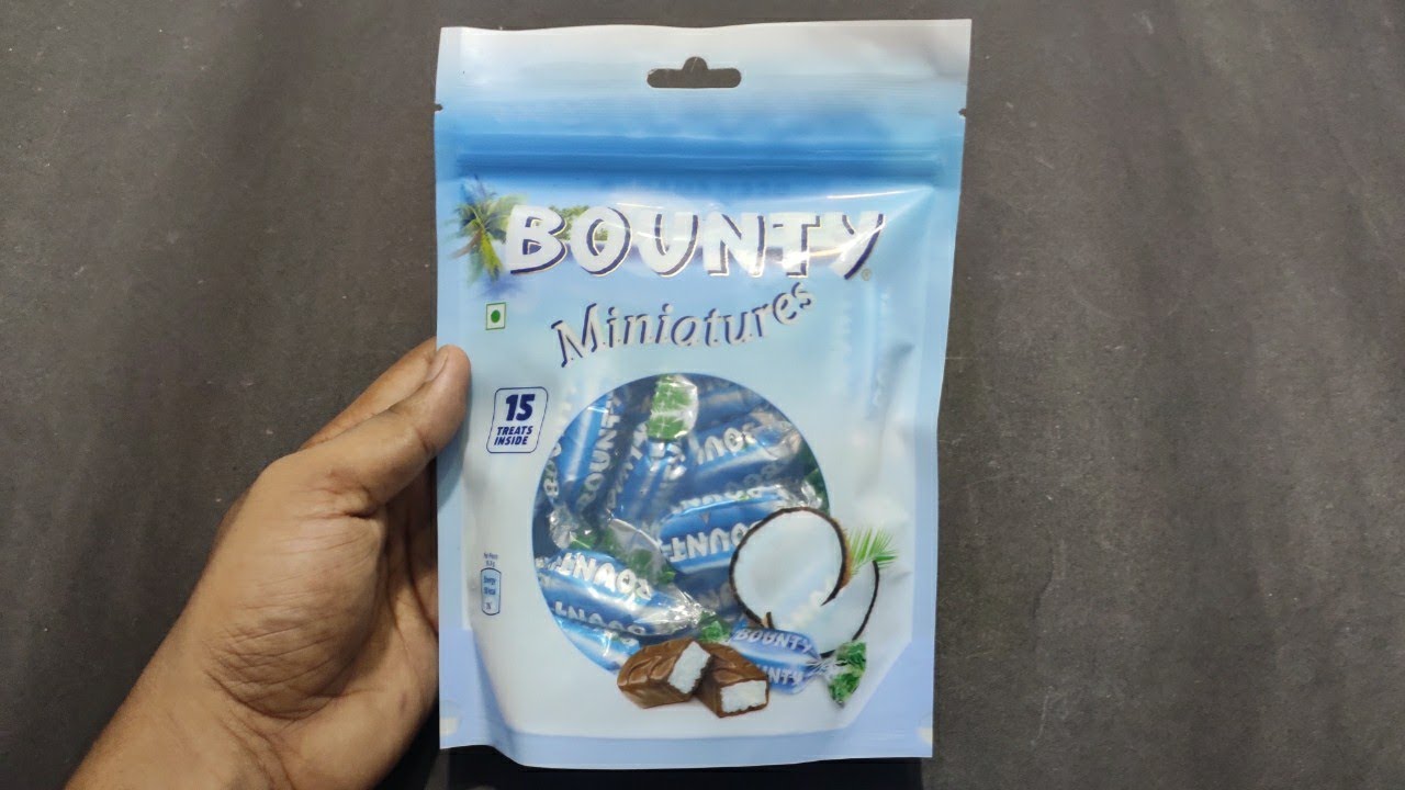 Bounty Miniatures Coconut Filled Chocolates || Bounty || Chocolate ...