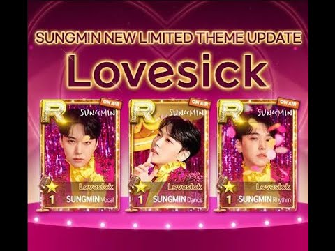 SUPERSTAR SMTOWN | SUNGMIN Lovesick LE Cards | Low Diamonds and Rhythm ...