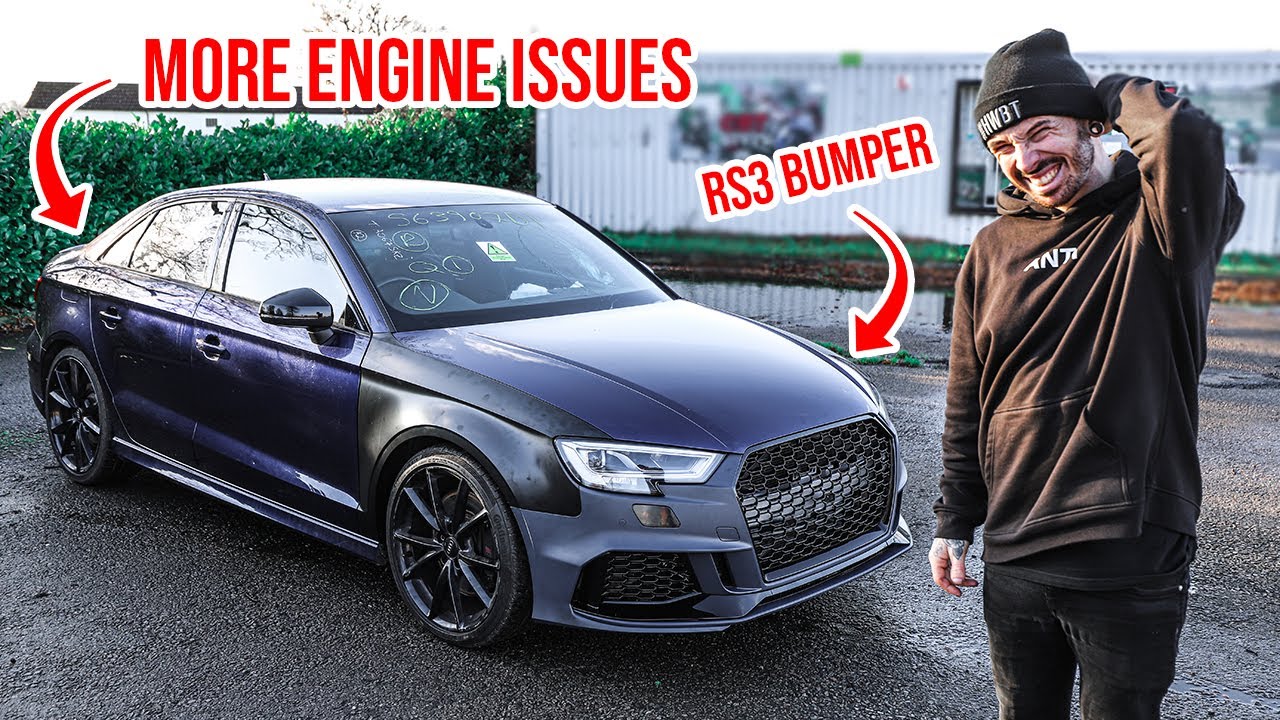 REBUILDING THE WRECKED AUDI S3 - YouTube