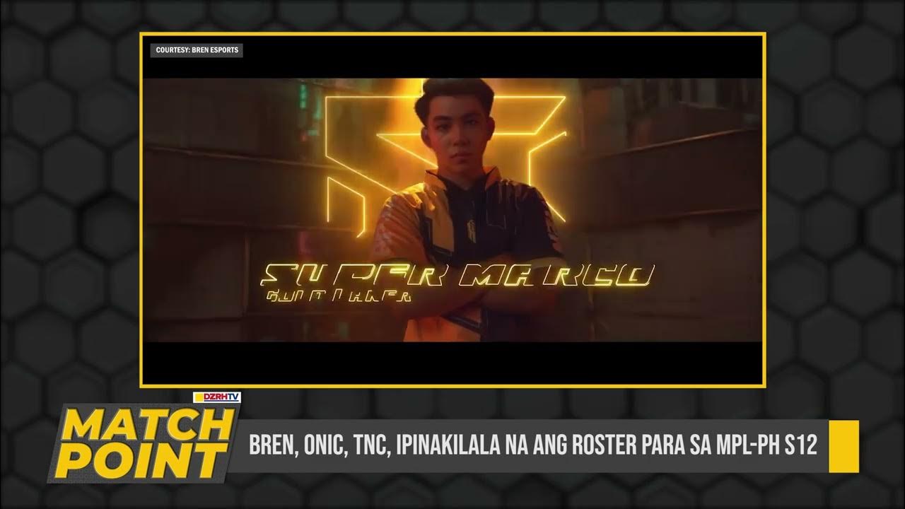 Bren, Onic, TNC, ipinakilala na ang roster para sa MPL-PH S12 - YouTube