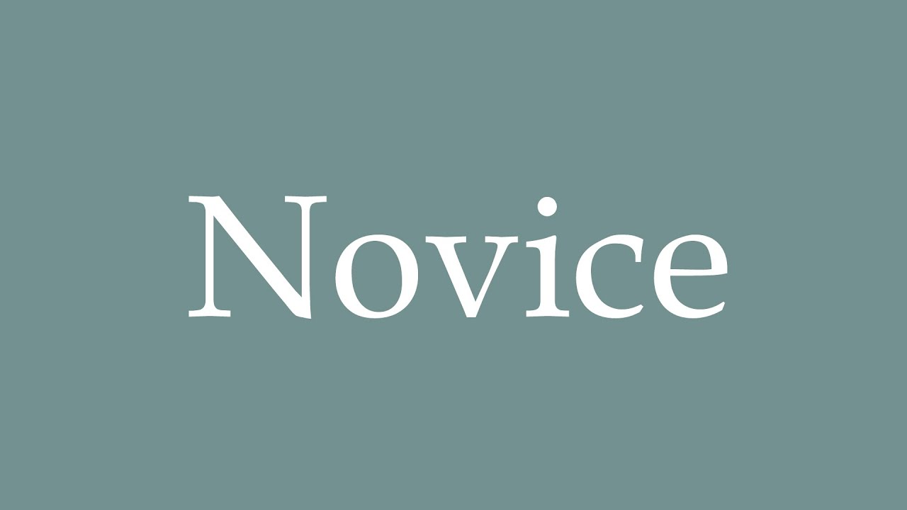 How to Pronounce ''Novice'' Correctly in French - YouTube