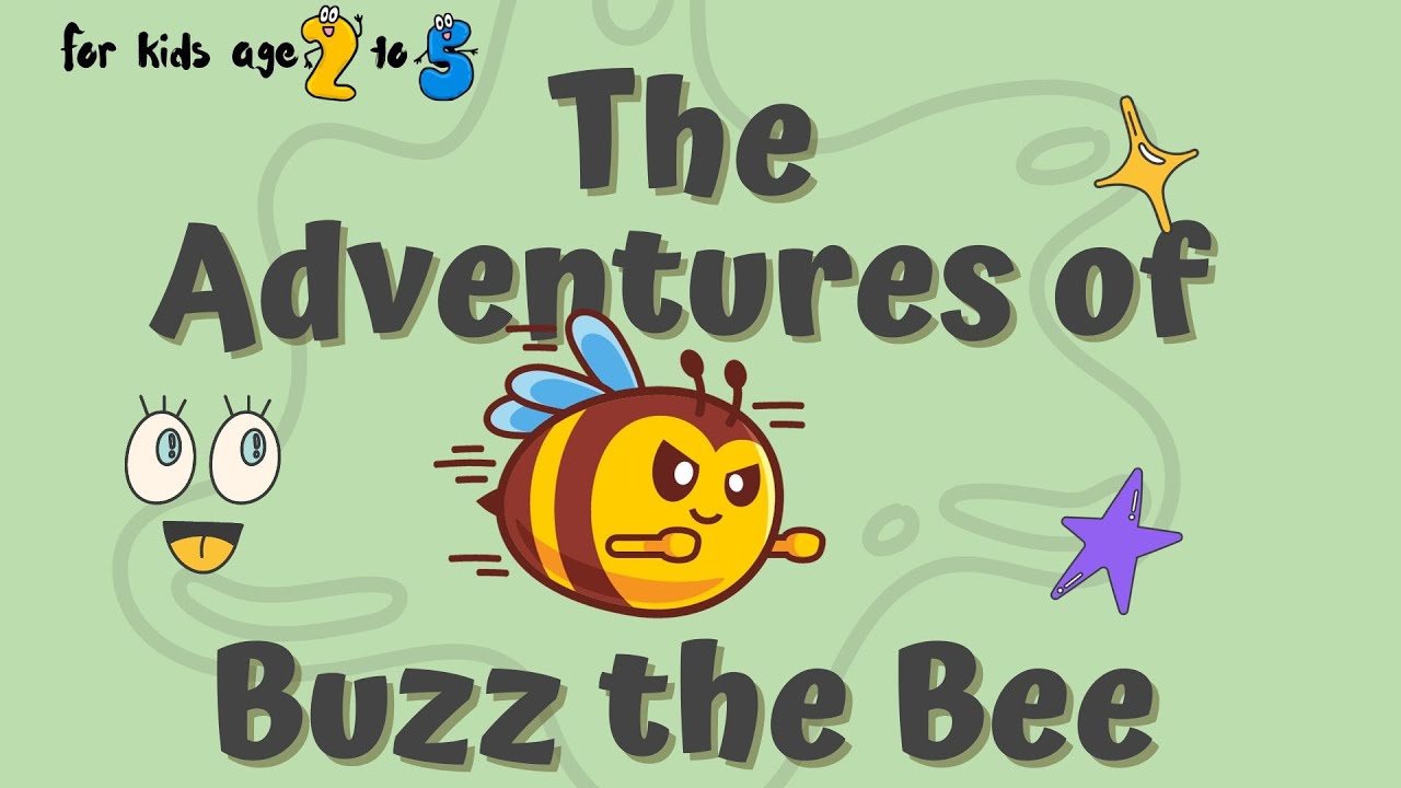 The Adventures of Buzz the Bee - Ep 1 #bees #nature #kids #canva - YouTube