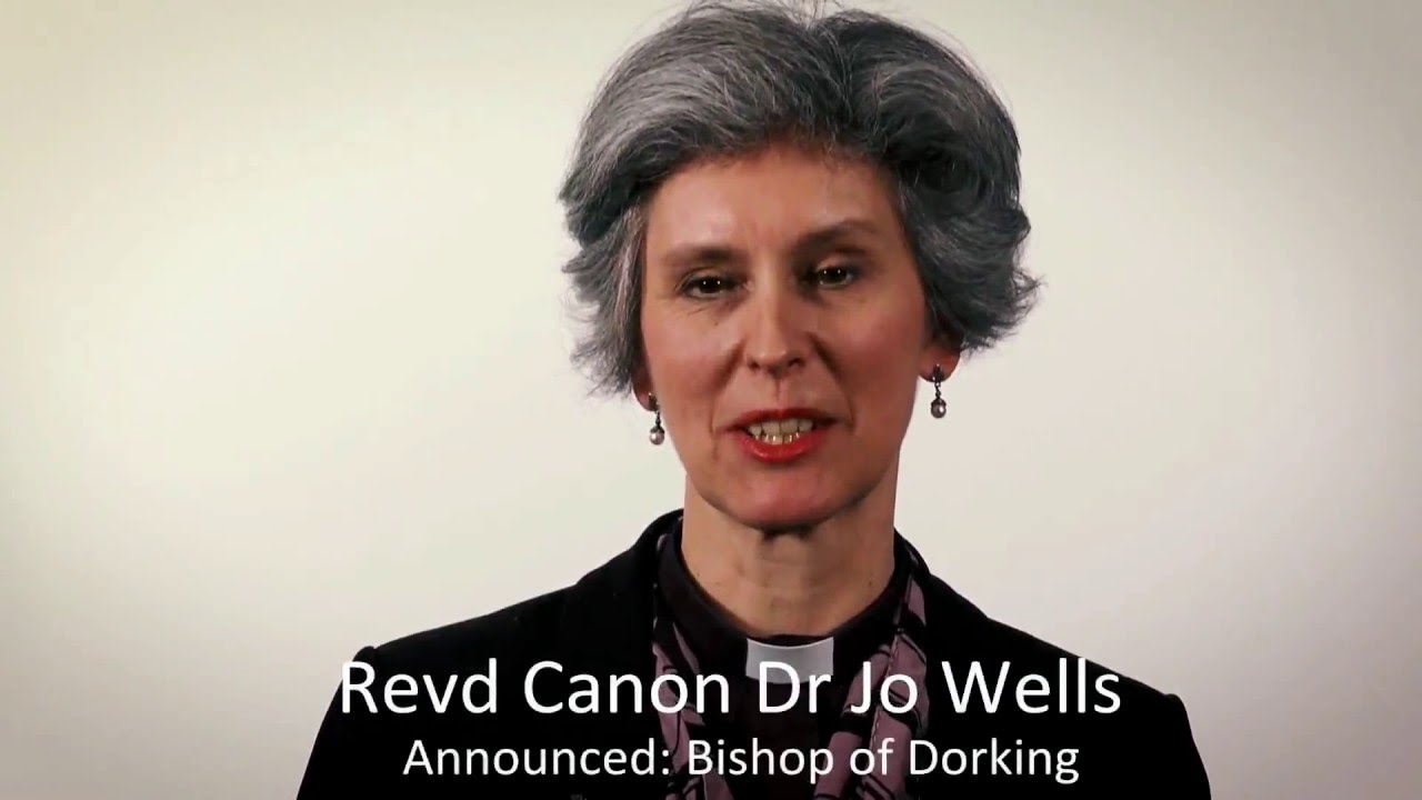 Meet the new Bishop of Dorking the Revd Canon Dr Jo Wells - YouTube