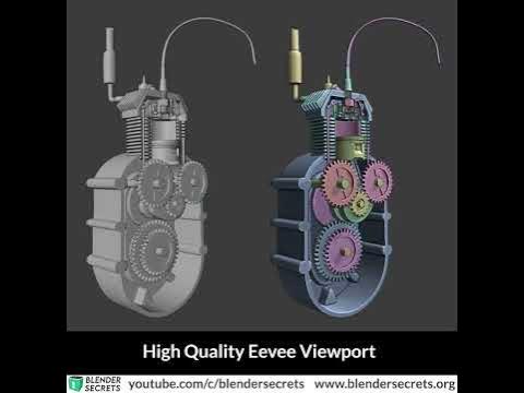 Daily Blender Secrets - High Quality Eevee Viewport by Default? - YouTube