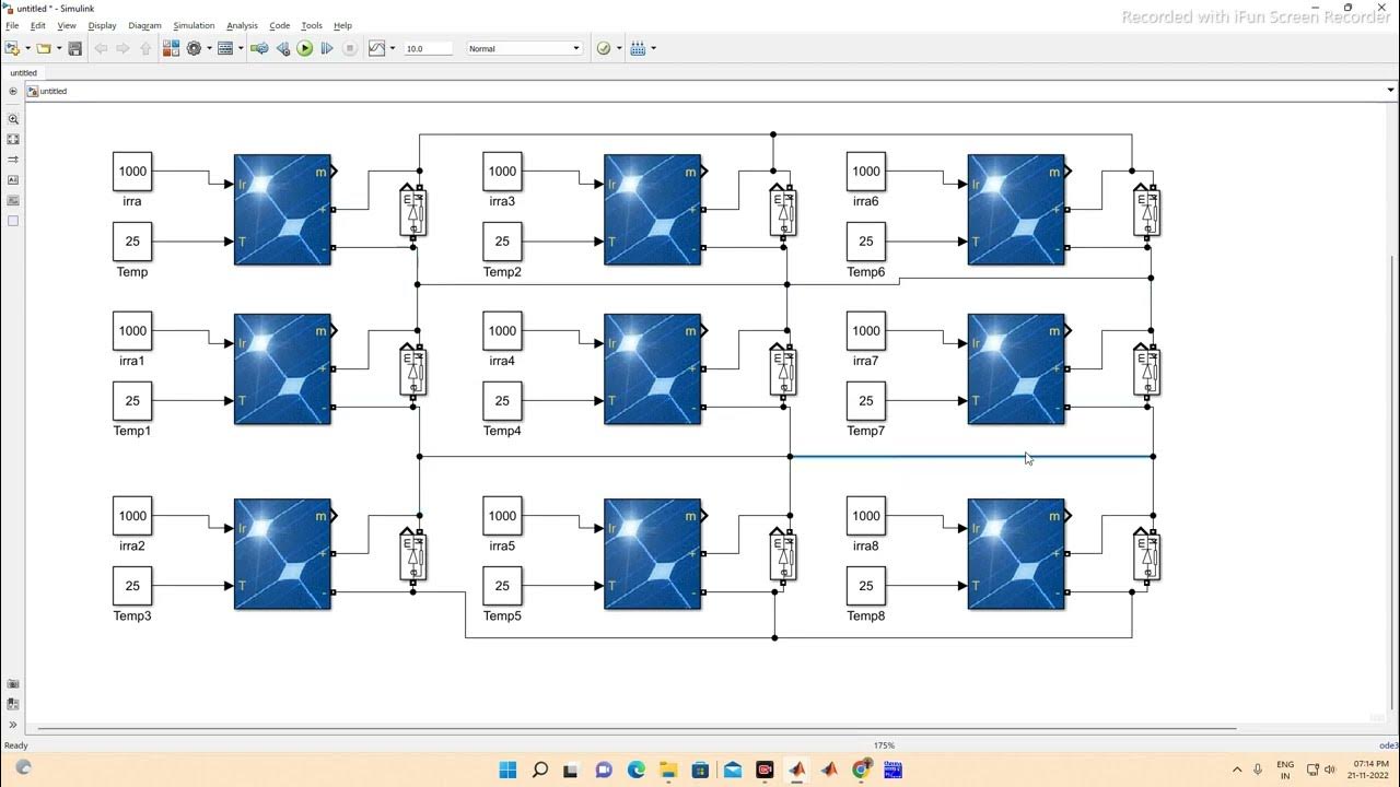 Plot PV curve using MATLAB | Partial Shading Condition | PV under PSC ...