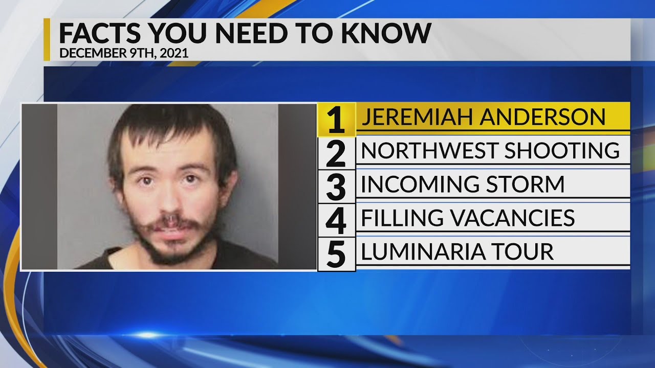 KRQE Newsfeed: Jeremiah Anderson, Northwest shooting, Incoming storm ...