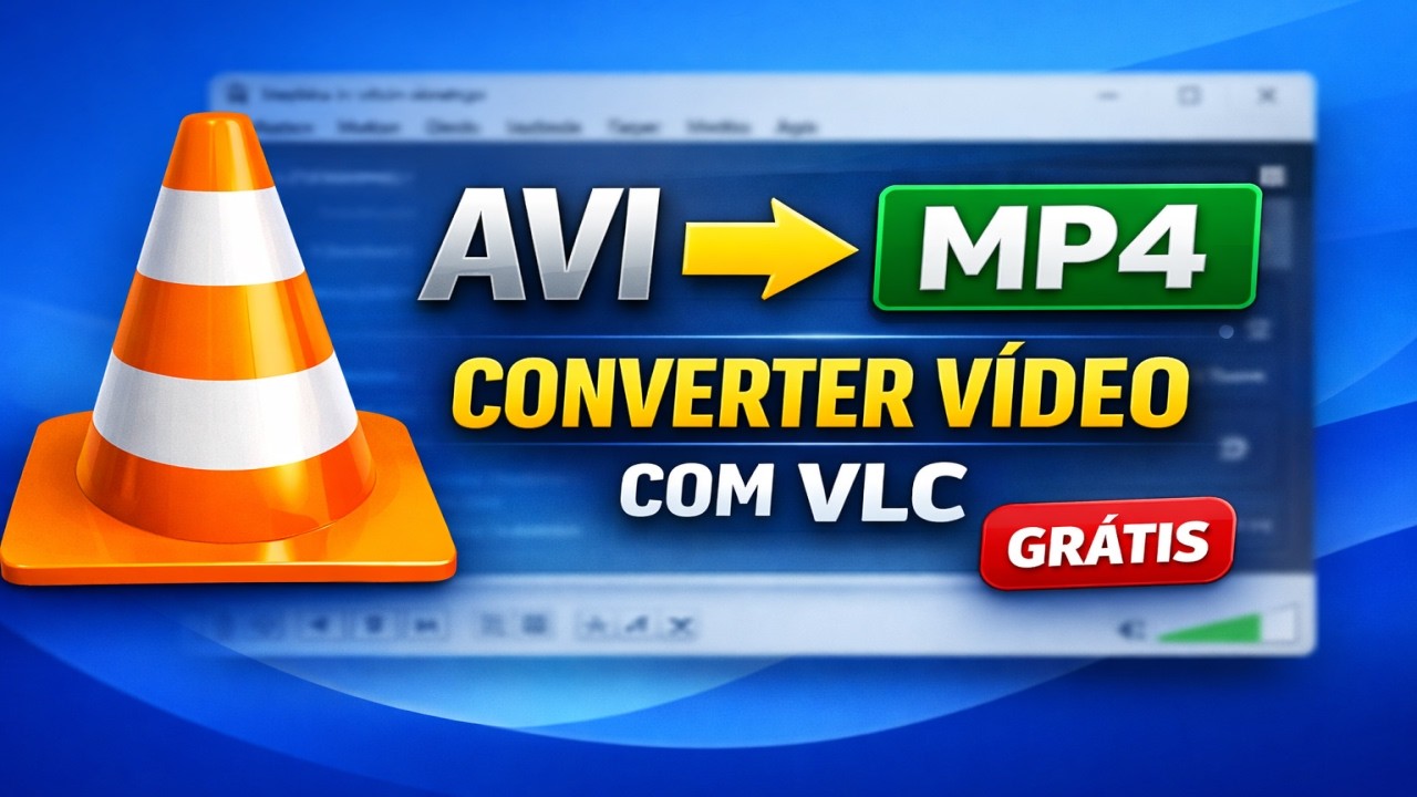 COMO CONVERTER VÍDEOS COM O VLC MEDIA PLAYER (FÁCIL E RÁPIDO) - YouTube