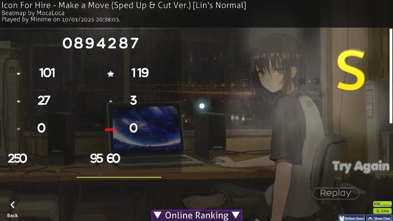 Make a Move (95.60%) OSU!mania progress #1 - YouTube