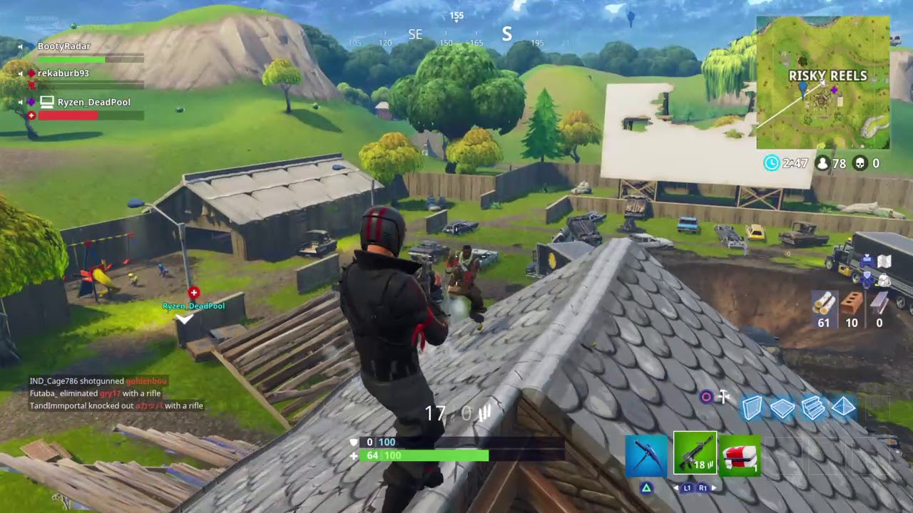 Fortnite close call - YouTube