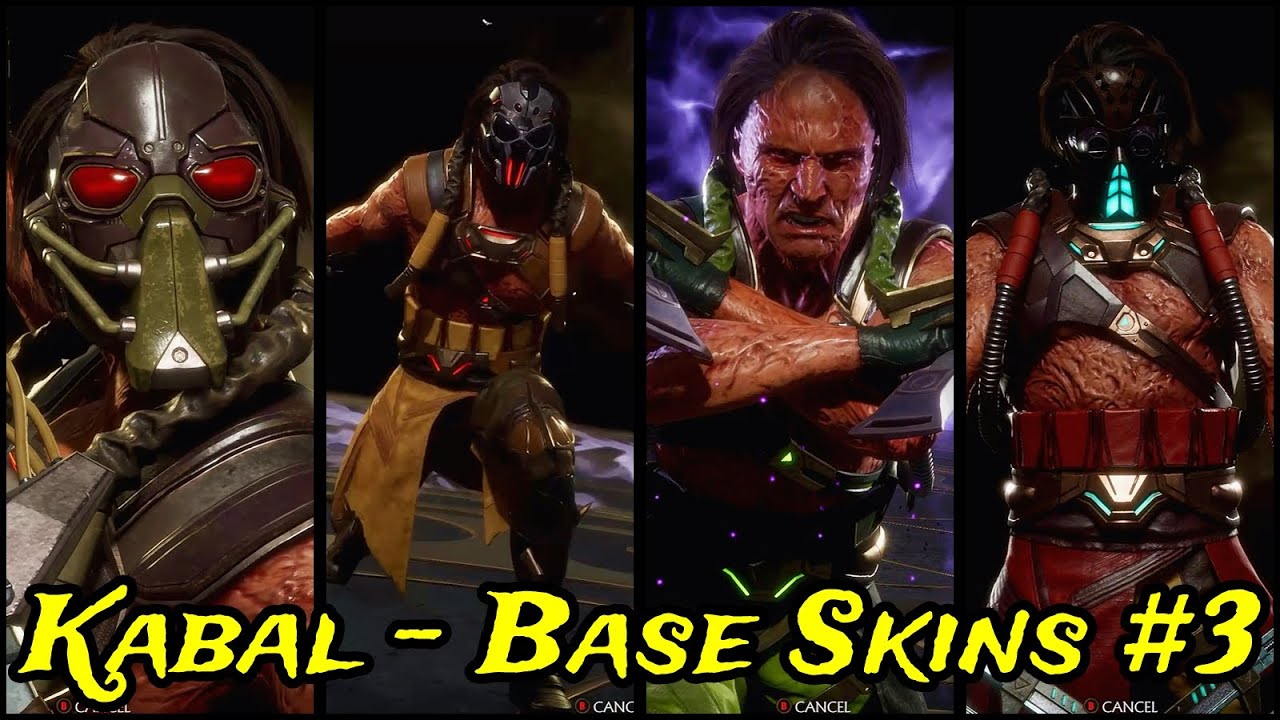 Kabal - Intros & Victories - Base Skins #3 - Mortal Kombat 11 - YouTube