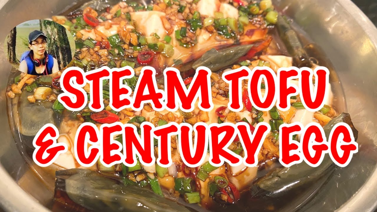 How to cook Steam Tofu with Century Egg #SteamTofuRecipe #tofurecipe #easytomake - YouTube