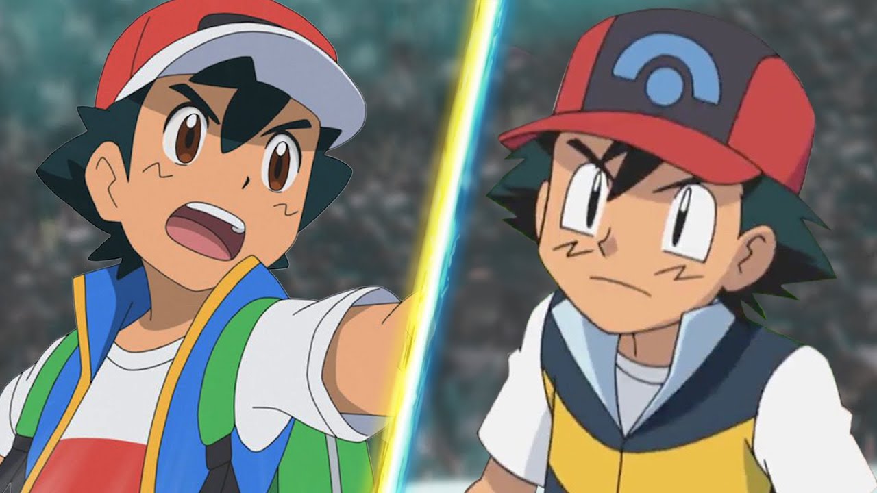 Pokemon Battle: Ash Vs Sinnoh Ash (Best Ash Team) - YouTube