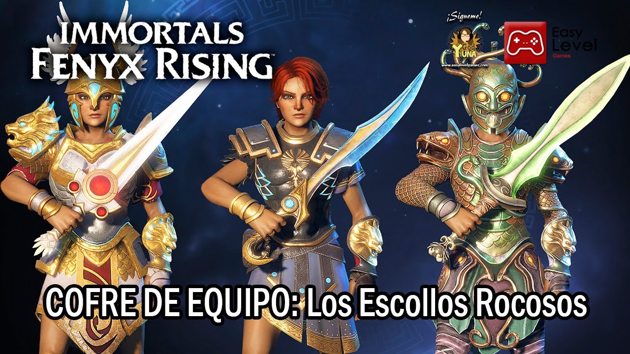 Immortals Fenyx Rising - Puzzle Cofre (Los Escollos Rocosos) - YouTube