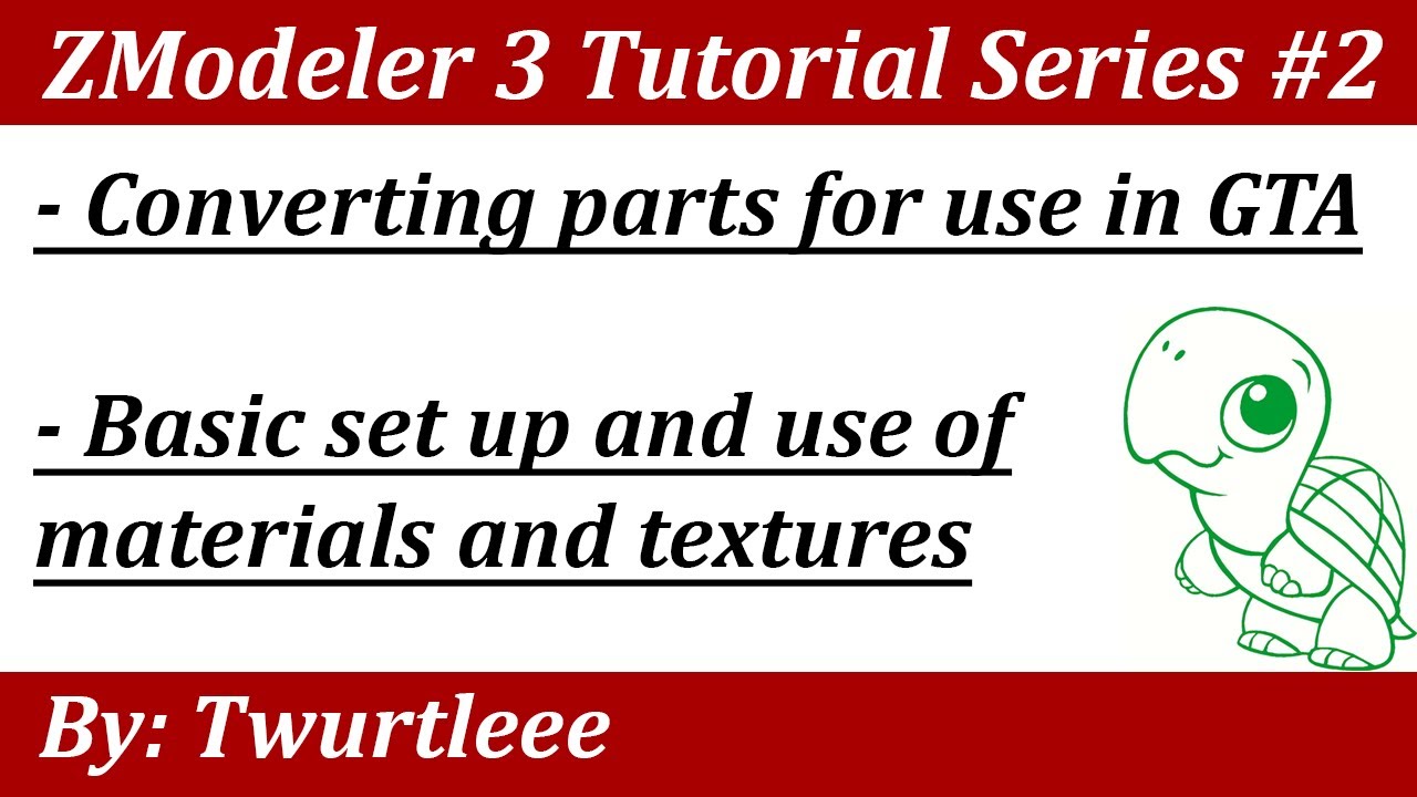 ZModeler 3 Tutorial #2 Converting Parts - YouTube