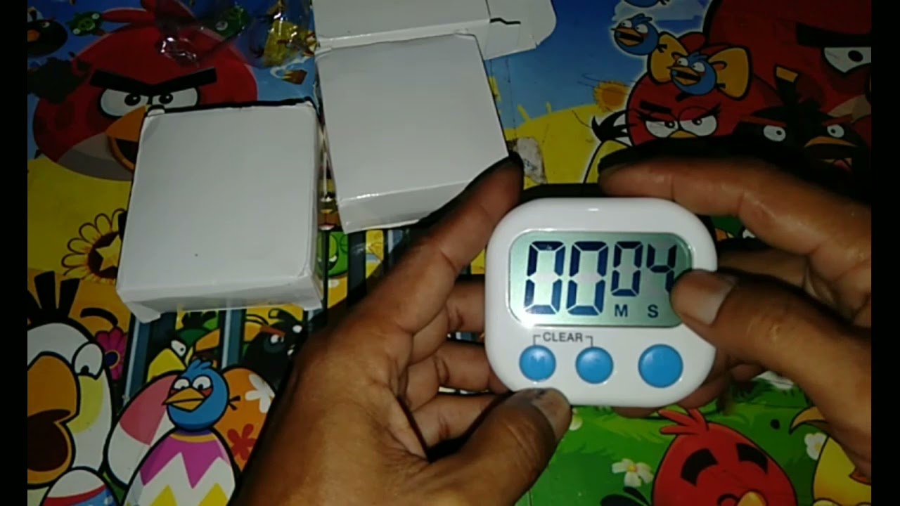Timer digital buat waktu sewa mobil remote - YouTube