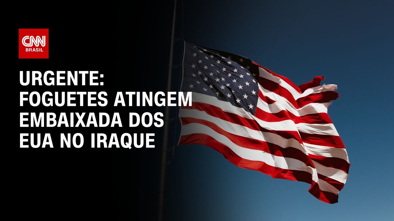 Urgente: foguetes atingem embaixada dos EUA no Iraque | CNN NOVO DIA ...