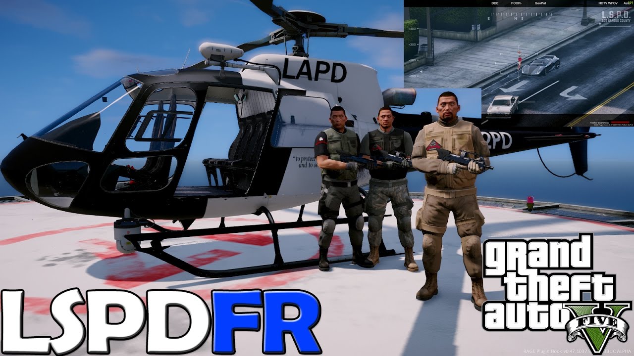 GTA V LSPDFR #21 | SWAT + HELICOPTERO | TheAxelGamer - YouTube