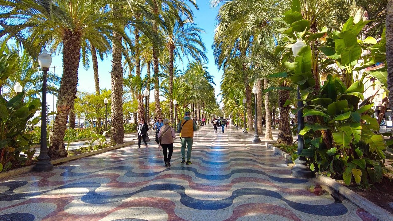 Discovering Spain: Morning Walking Tour Through Alicante Streets, Part ...