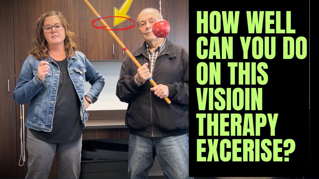 Another Marsden Ball Exercise For Vision Therapy - YouTube