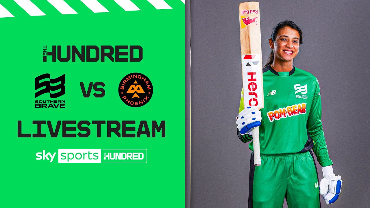 Southern Brave v Birmingham Phoenix | Women's | LIVE The Hundred 🏏 ...