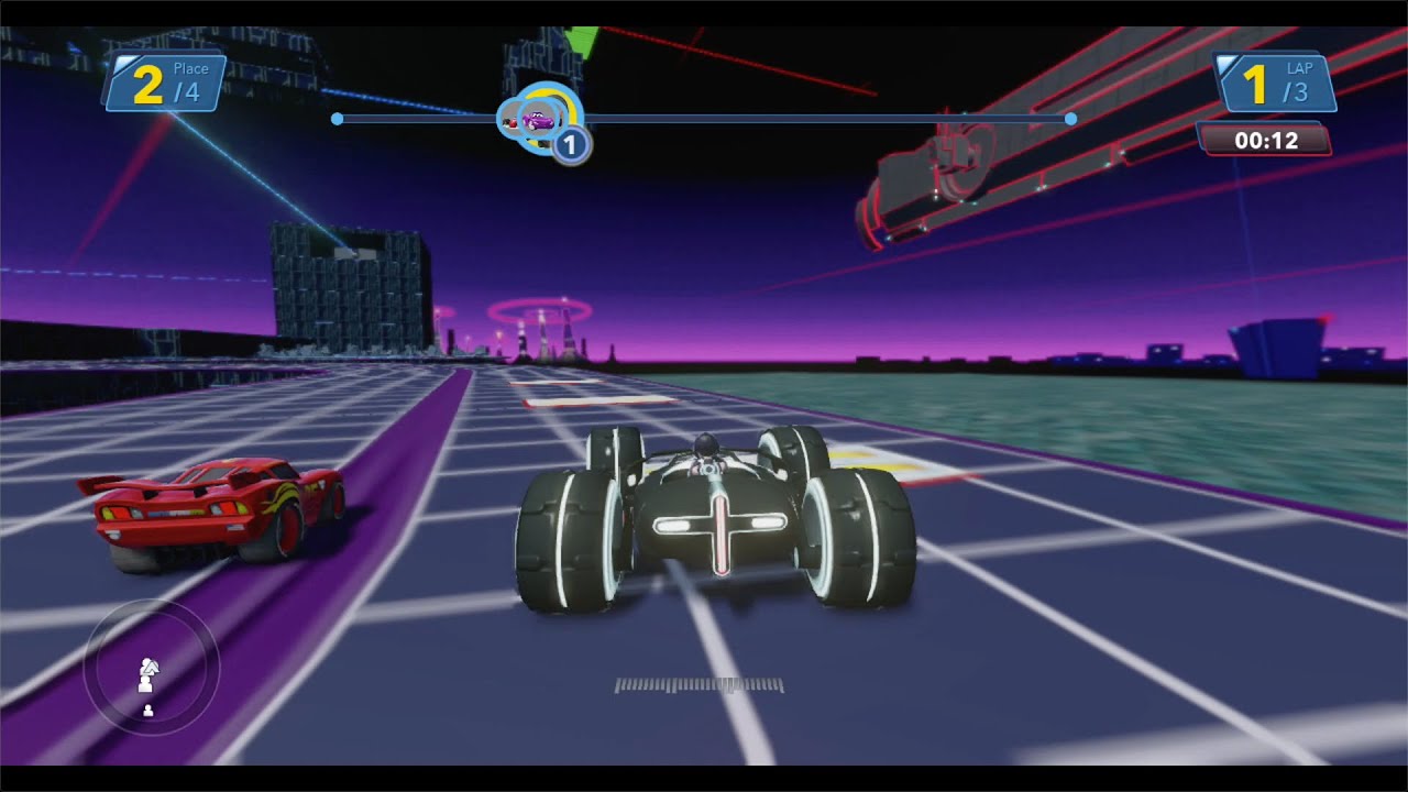Tron #7 - Game Grid Race Track Build - Disney Infinity 3.0 - YouTube