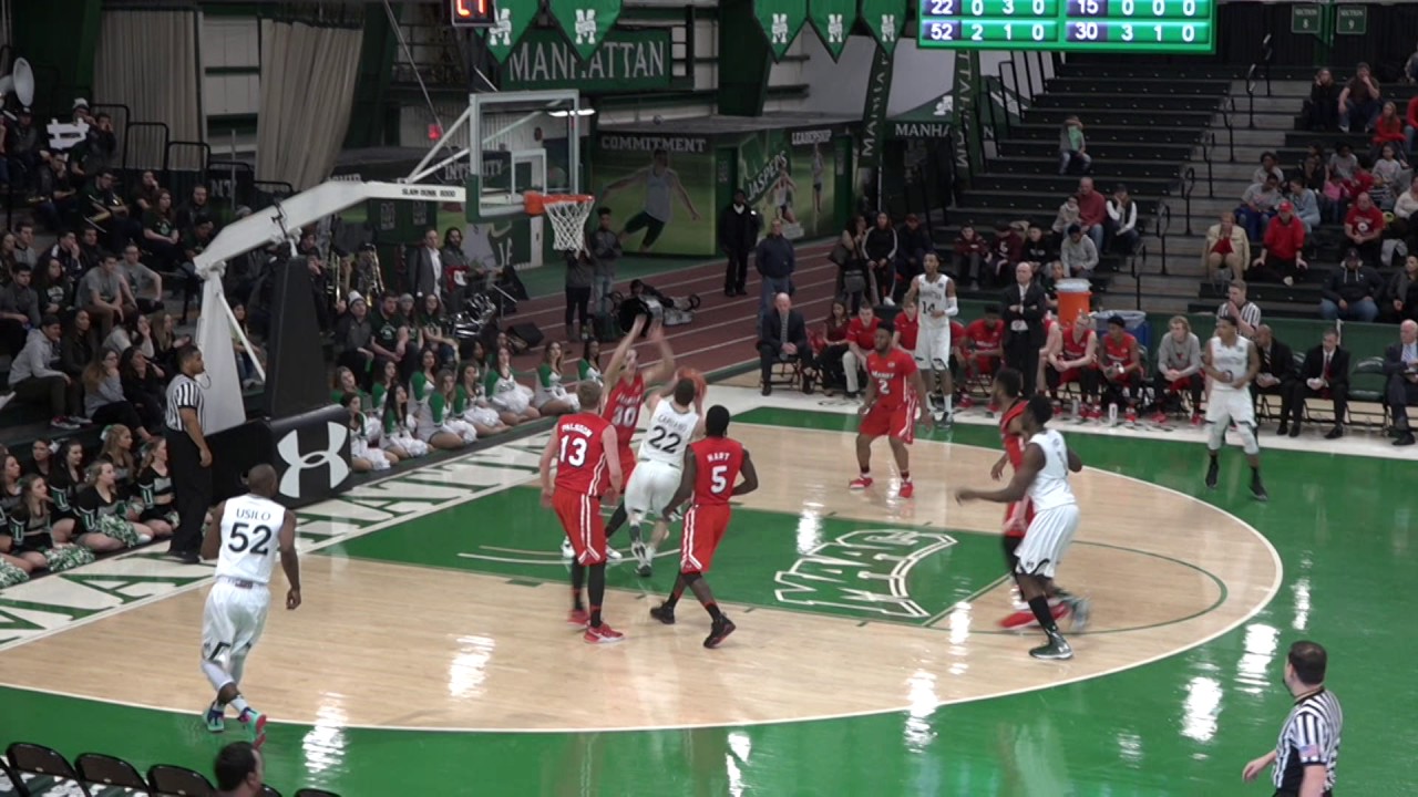 JSN - Manhattan MBB Highlights vs. Marist (2.4.17) - YouTube