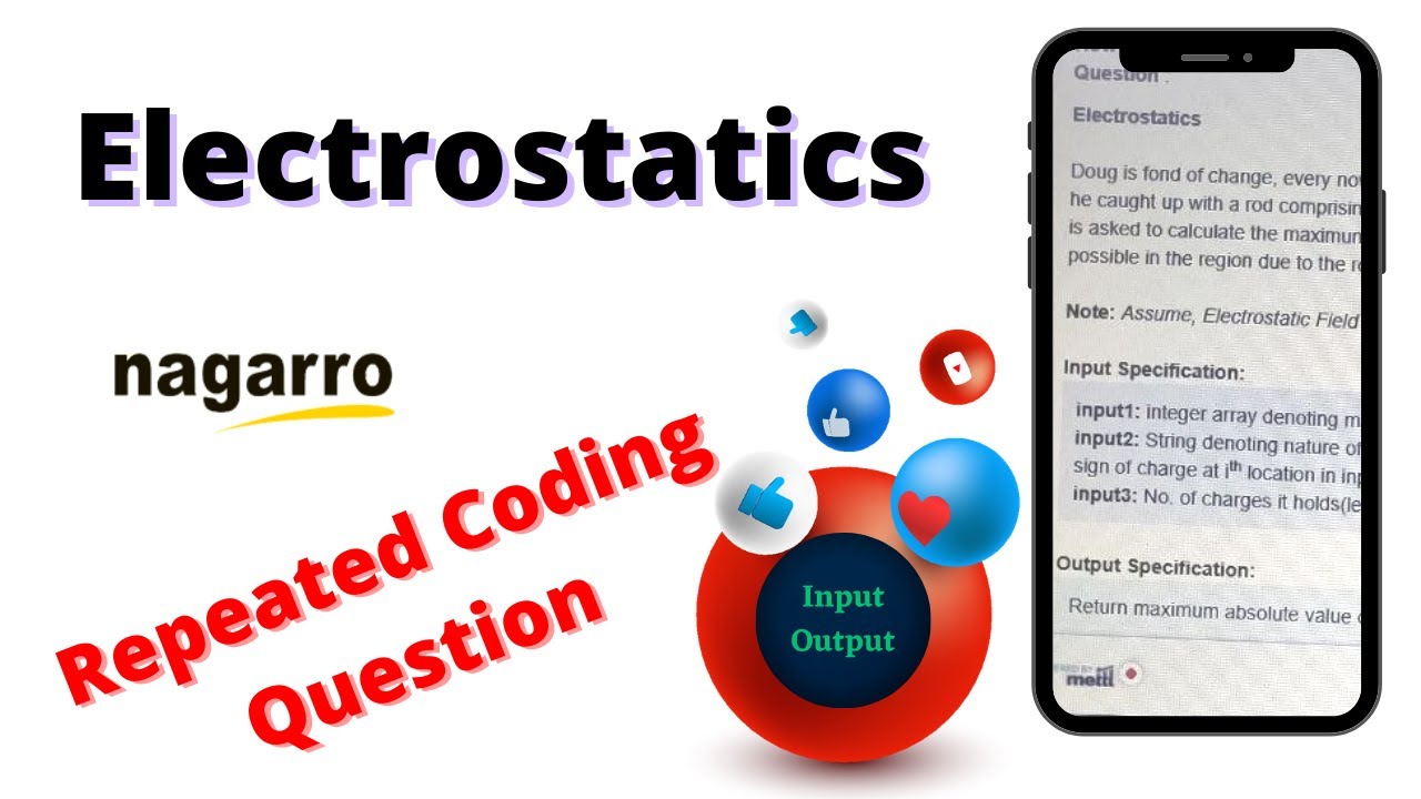 Electrostatic Coding Solutions C Inputoutput Nagarro Youtube 3340