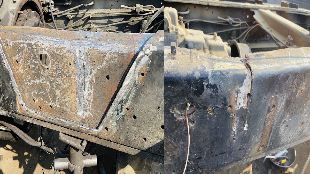 The Oil Tanker Chase Breaks Down Due To Oil Slap & Rim Bent Due To ...