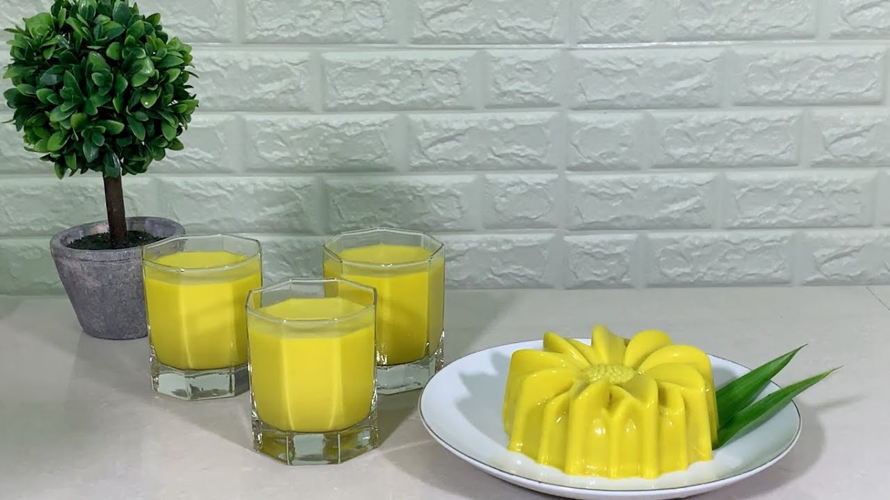 PUMPKIN PUDDING RECIPE, RESEP PUDING LABU KUNING - YouTube