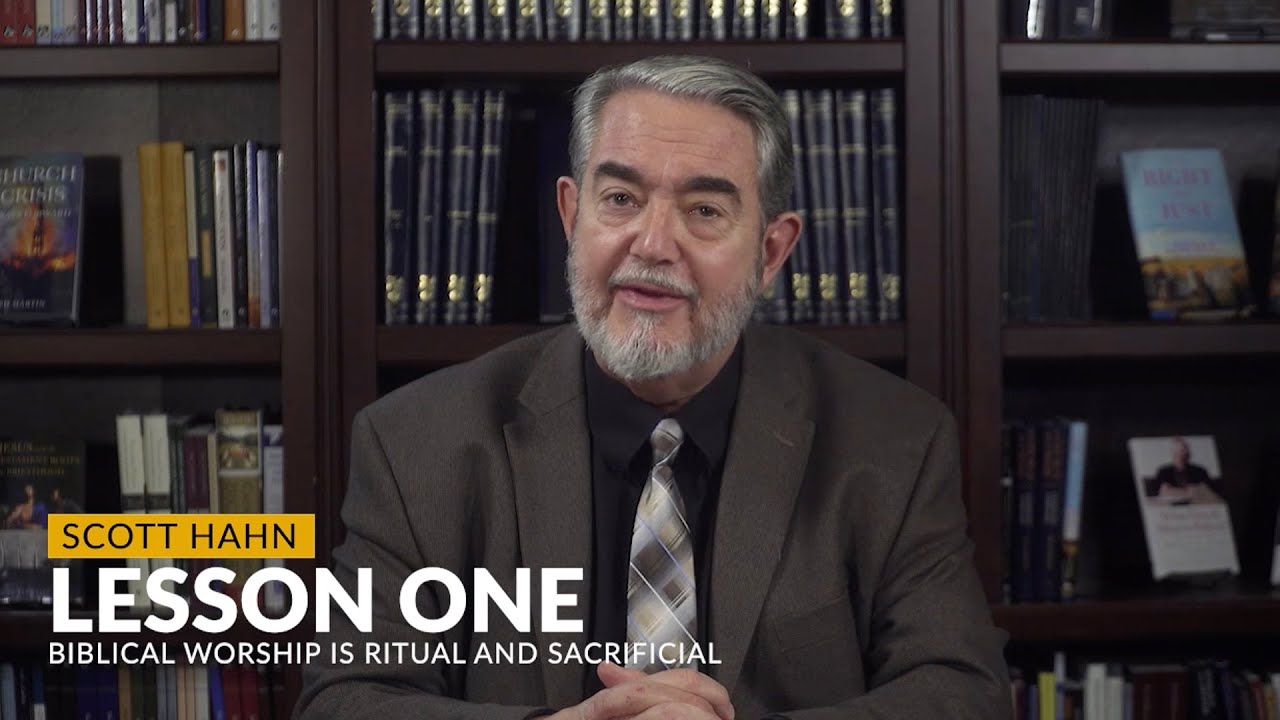 Scott Hahn discusses Lesson 1 of the Bible and the Mass - YouTube