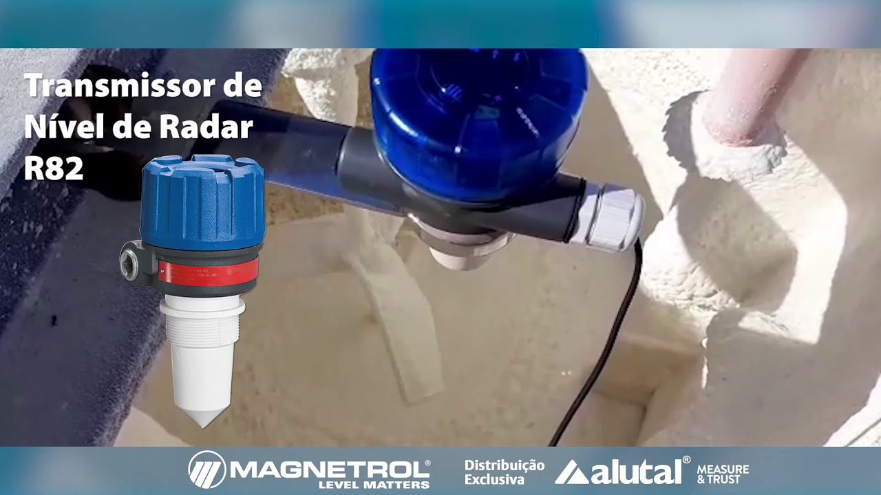 Demonstração Transmissor de Nível de Radar R82 - Magnetrol - YouTube