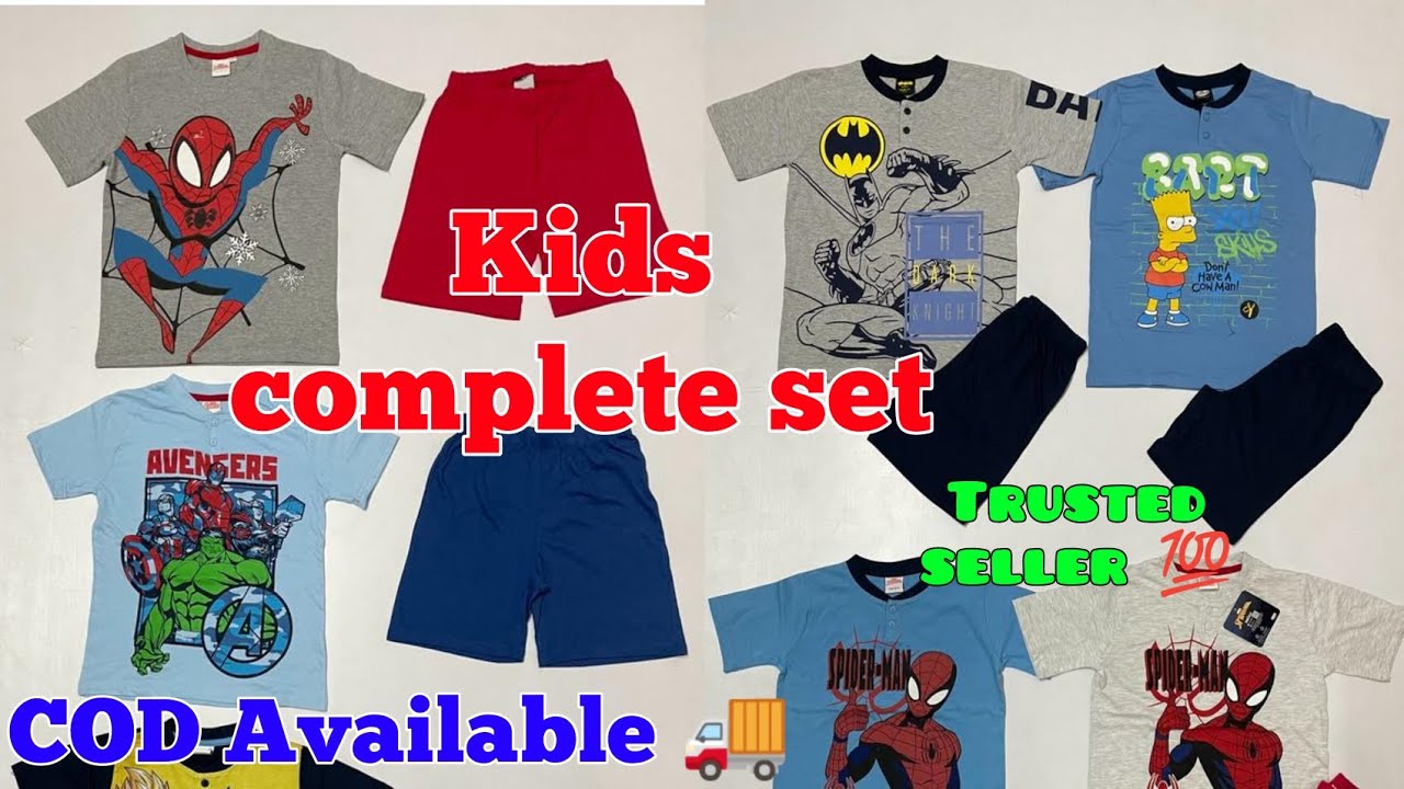 Kids complete set summer collection.... - YouTube
