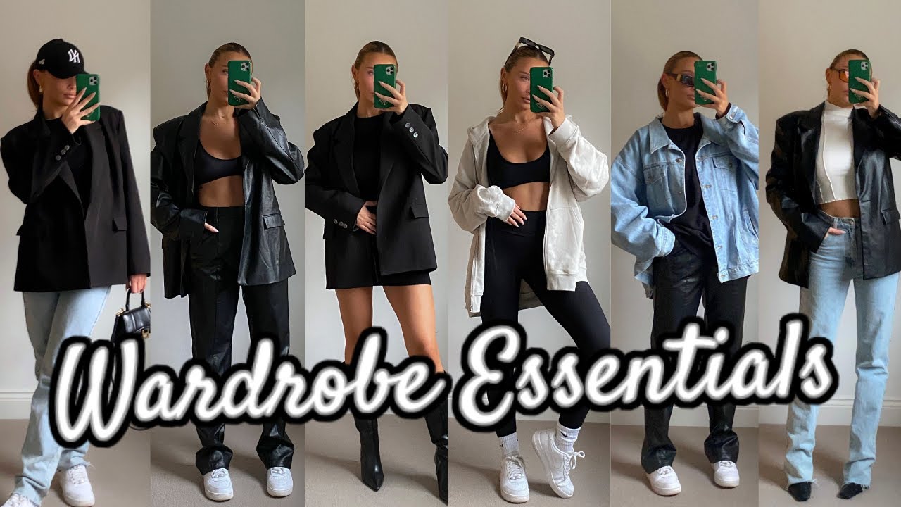 WARDROBE ESSENTIALS | PUT OUTFITS TOGETHER EASILY - YouTube