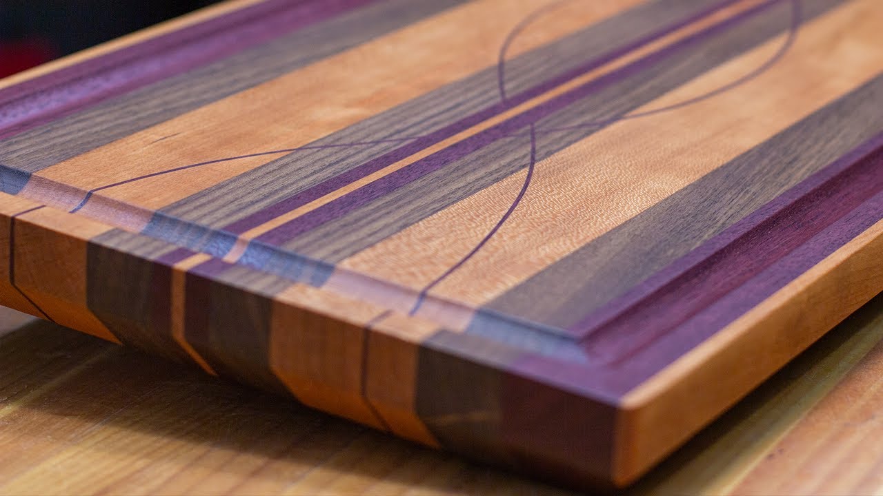 Building a Wavy Cutting Board | ASMR | #38 - YouTube