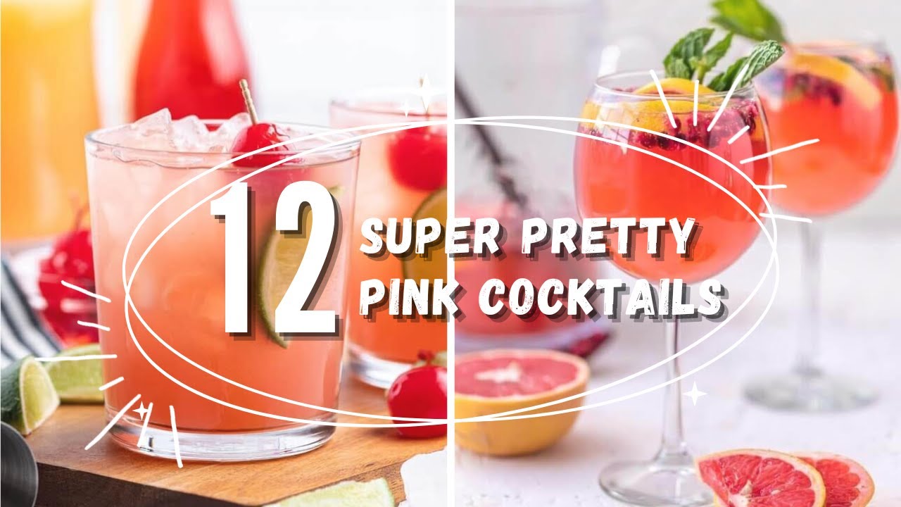 12 Super Pretty and Easy Pink Cocktail Recipes for Valentine's Day and ...