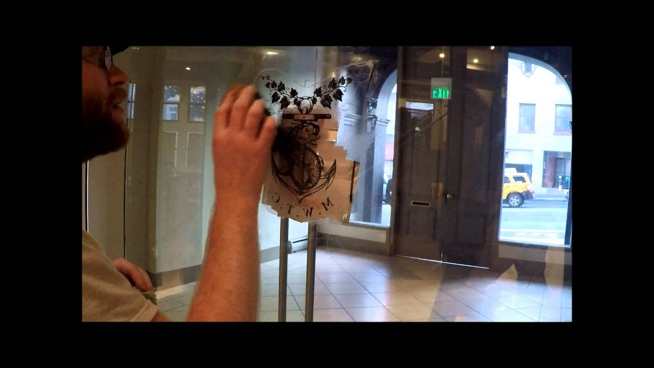 Gold Leaf Lettering- Reverse Glass Gilding - Screen Printing Signs ...