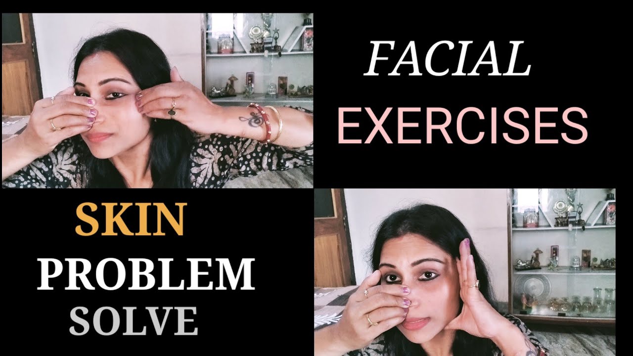 Face massage for beautiful skin|yoga for glowing skin|easy exercise for ...