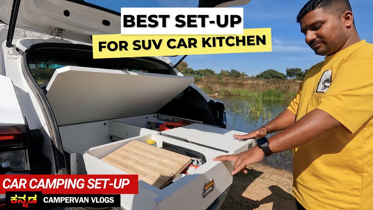 DIY Portable New Car Kitchen Setup in SUV | Cheap & Best for Ultimate ...