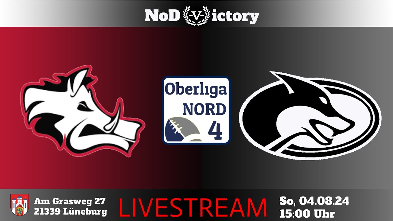 🏈Oberliga Nord | Lüneburg Razorbacks VS Hamburg Huskies | 04.08.24 | 15 ...
