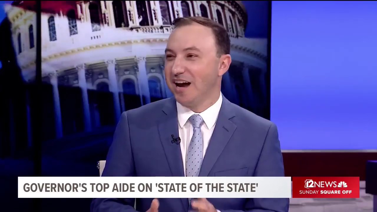 12 News: Chief of Staff Daniel Scarpinato Previews the 2020 Legislative ...