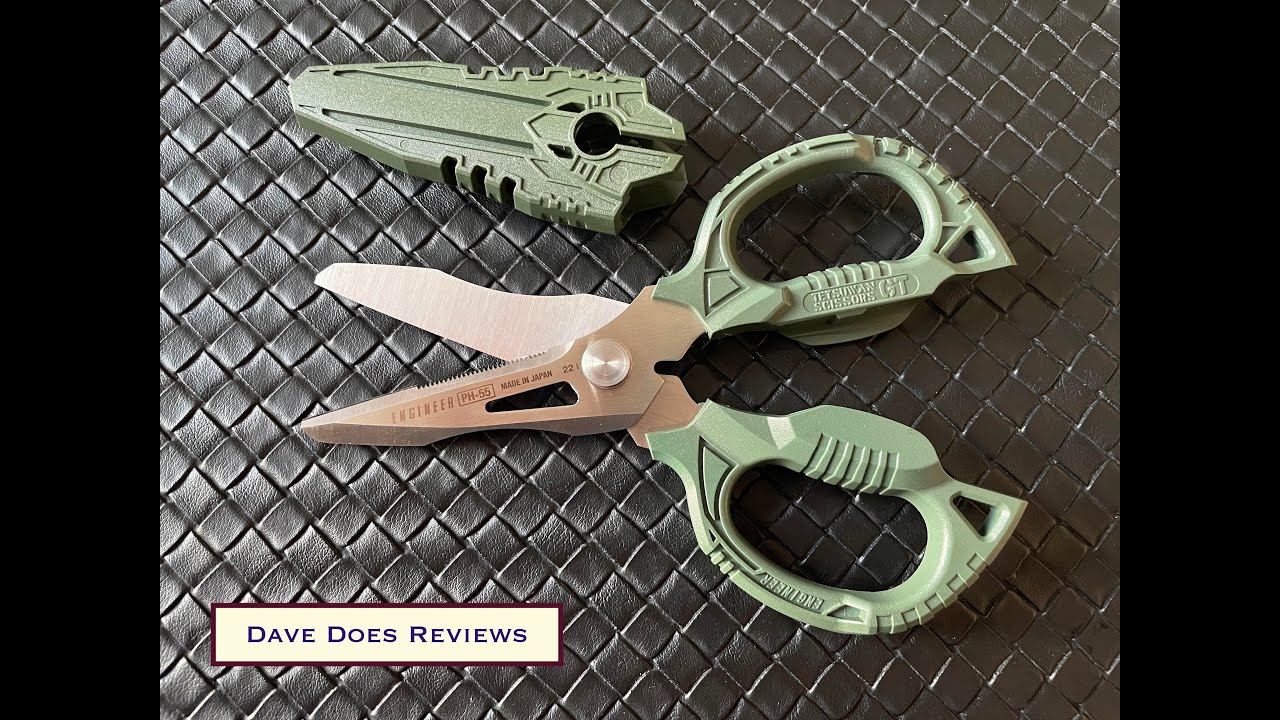 Engineer PH-55 Scissors (Unboxing) - YouTube