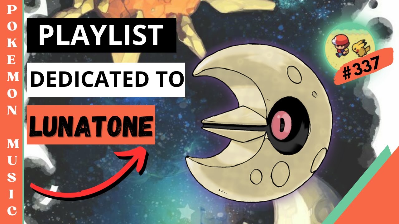 Playlist Pokemon Music Dedicated to Lunatone #337 - YouTube