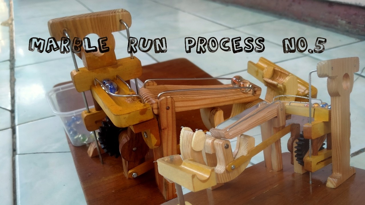 Marble run process No.5 - YouTube