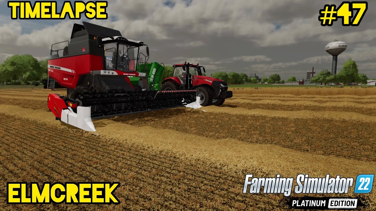 FS22 Elmcreek Proviamo L'autolivellante #47 Gameplay Ita Timelapse ...