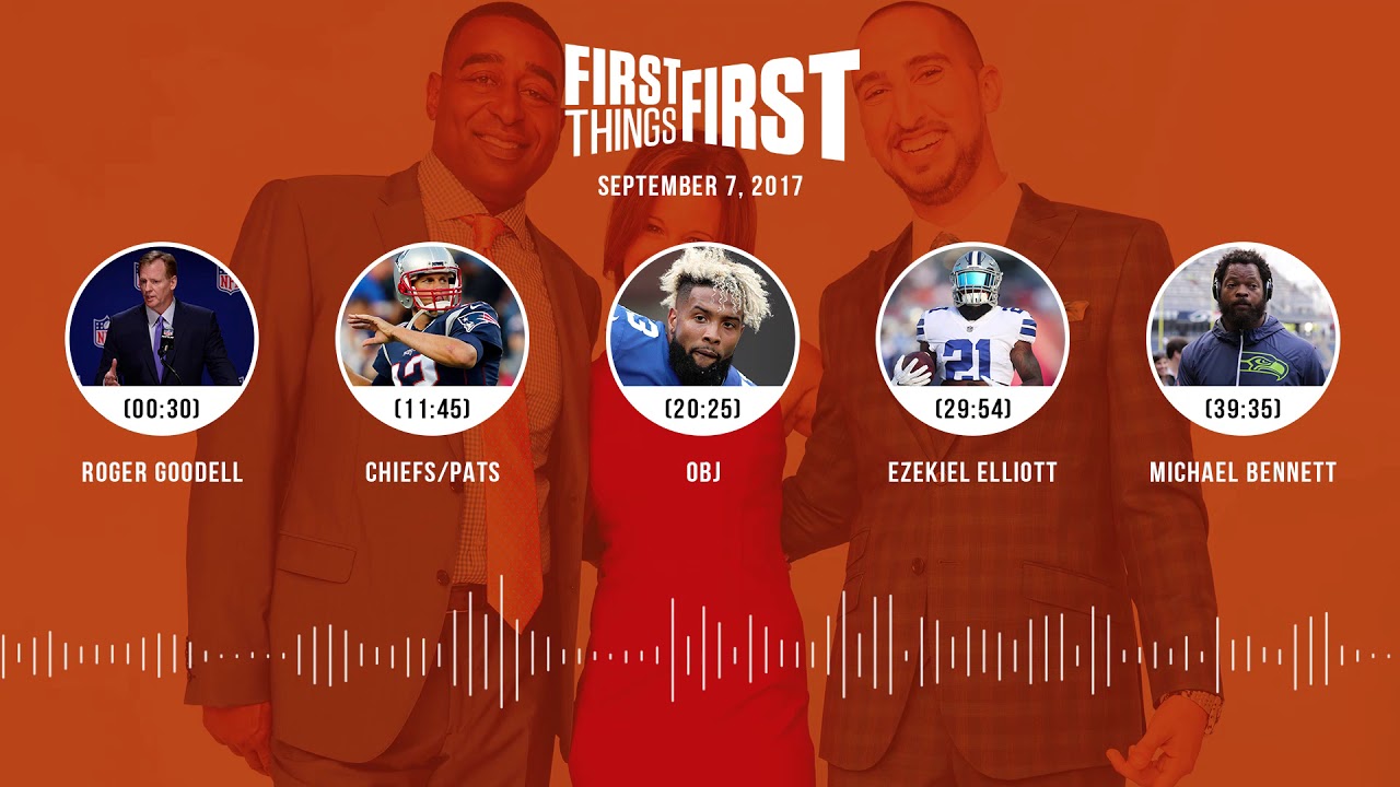 First Things First audio podcast (9.7.17) Cris Carter, Nick Wright ...