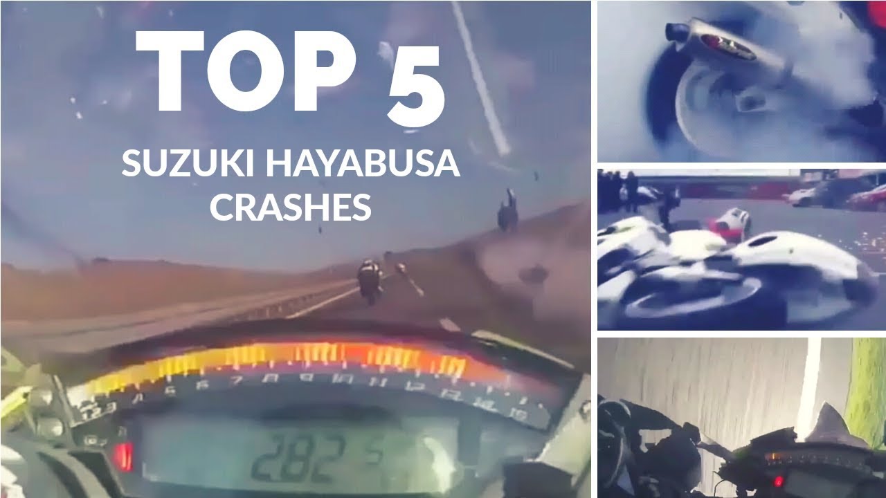 Top 5 unbelievable Hayabusa Crashes/ accidents - YouTube